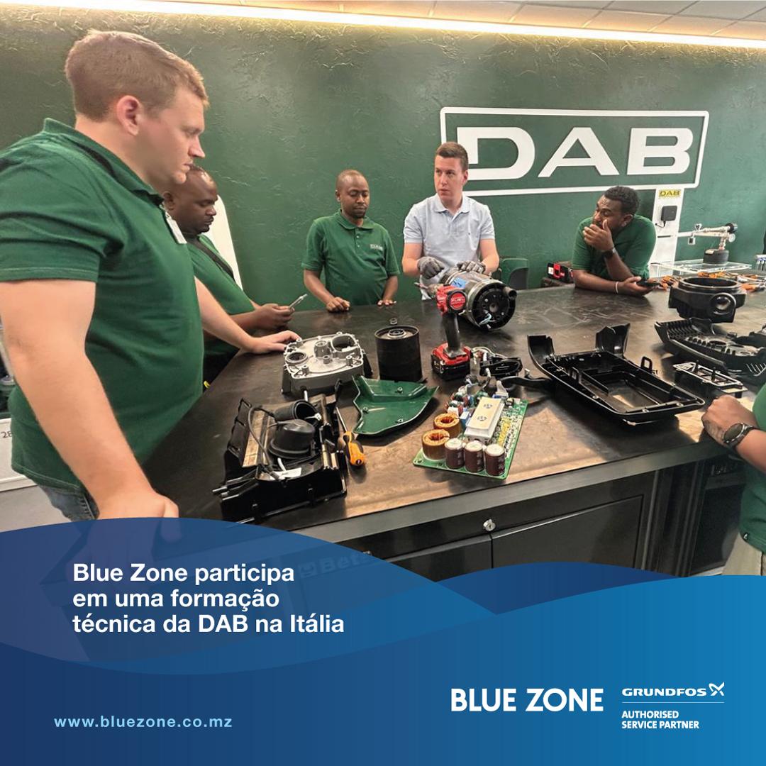 Blue Zone participa em uma formação técnica da DAB na Itália – Blue Zone
